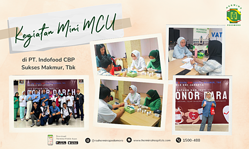 Hermina Hospitals | Mini MCU di PT. Indofood CBP Sukses Makmur, Tbk