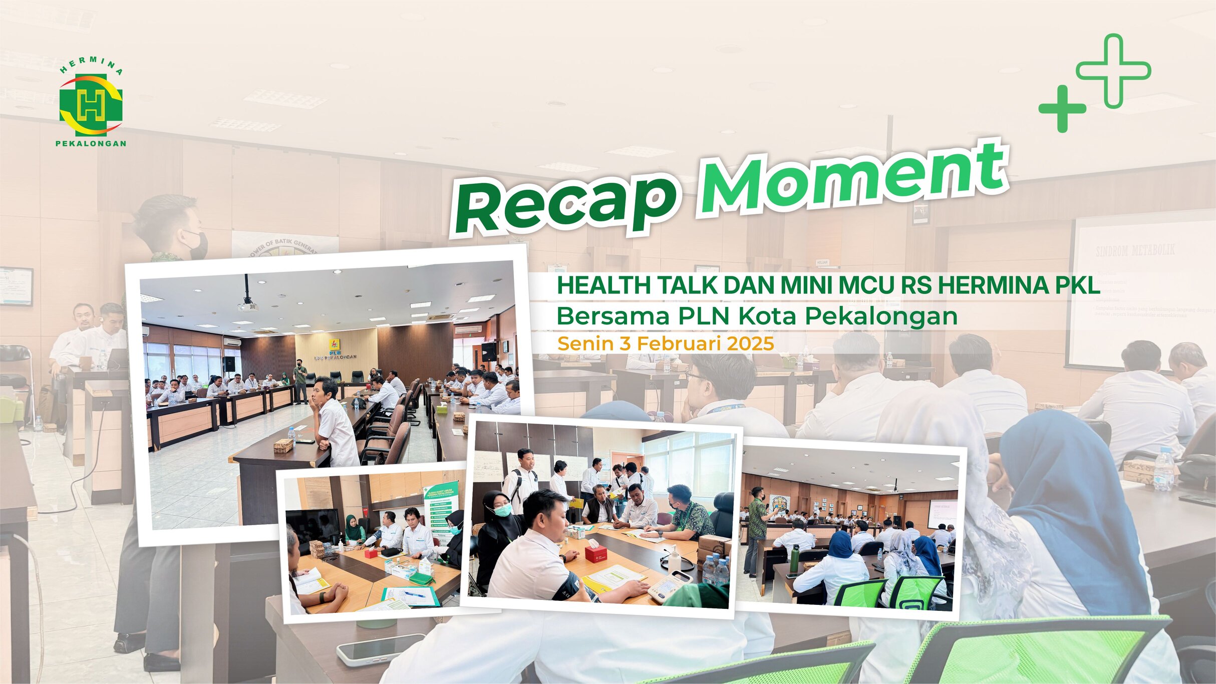Health Talks dan Mini Medical Check-Up (MCU) RS Hermina Pekalongan x ...