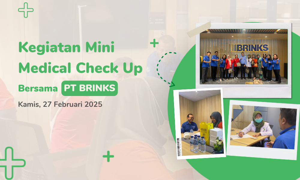 RS Hermina Ciputat pada Kegiatan Mini Medical Check Up Bersama PT BRINKS